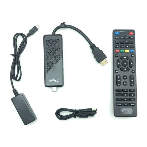 Decoder Stick Digitale Terrestre Con Cavo HDMI Integrato Jolly Line mod ...